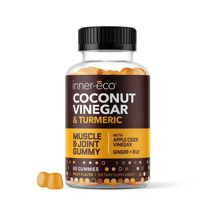 Coconut Vinegar & Turmeric - Muscle & Joint Gummy – Inner-Eco